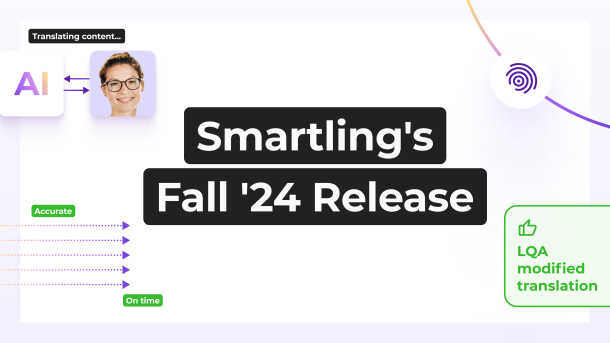 Smartling programuppdatering hösten 2024